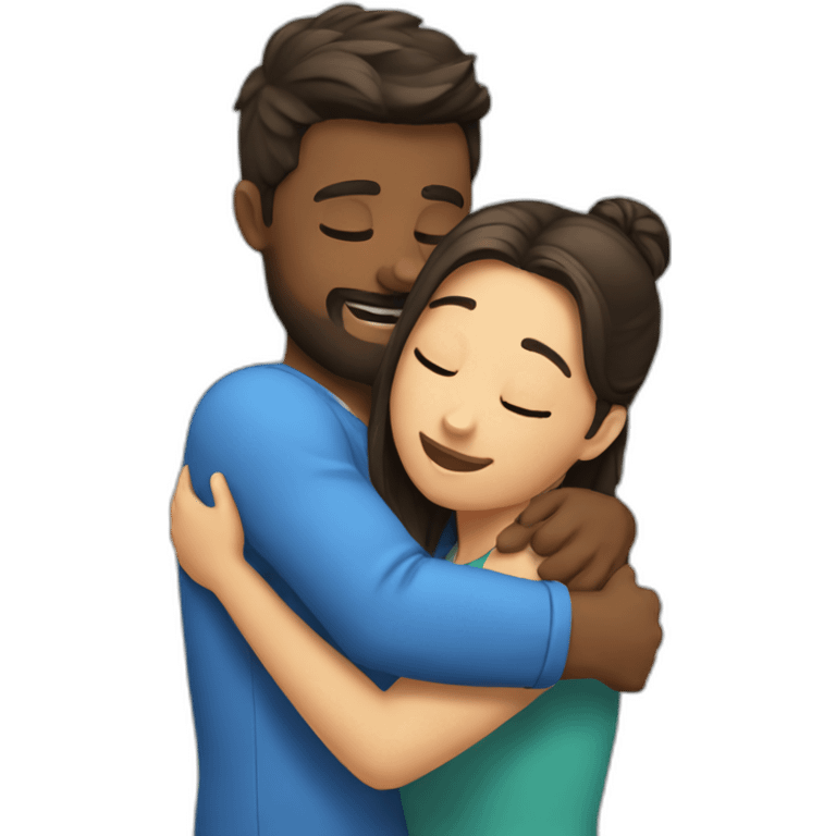 Hug emoji | AI Emoji Generator