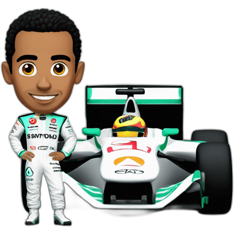 Lewis Hamilton emoji | AI Emoji Generator