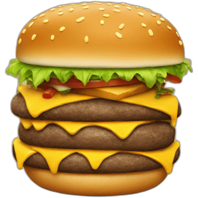 Poop burger emoji | AI Emoji Generator