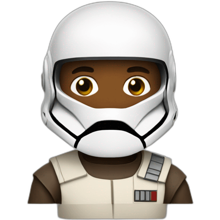 Finn Star Wars emoji | AI Emoji Generator