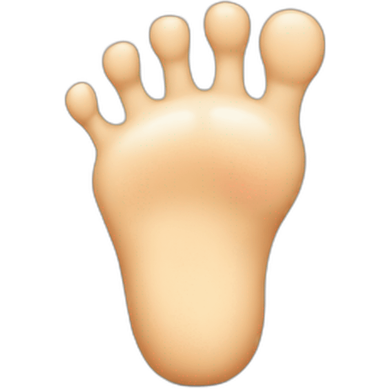 foot emoji | AI Emoji Generator
