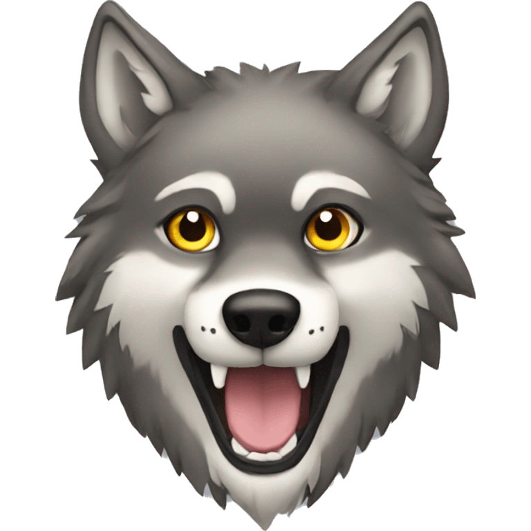 Wolf emoji | AI Emoji Generator