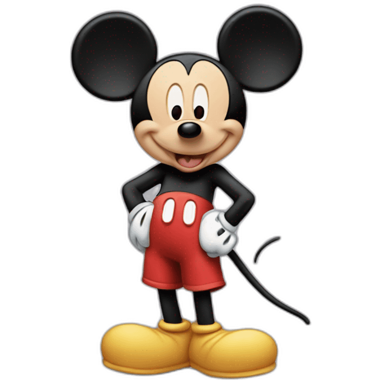 Mickey Mouse emoji | AI Emoji Generator
