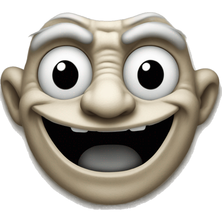 Troll face emoji