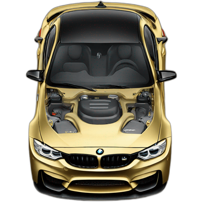 bmw m4 gold emoji | AI Emoji Generator