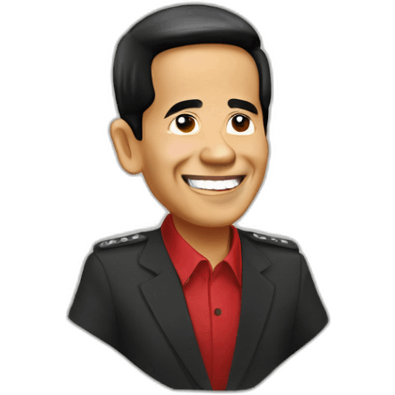 jokowi emoji | AI Emoji Generator