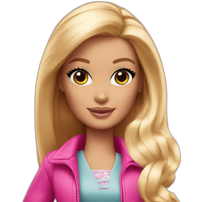 Barbie emoji | AI Emoji Generator