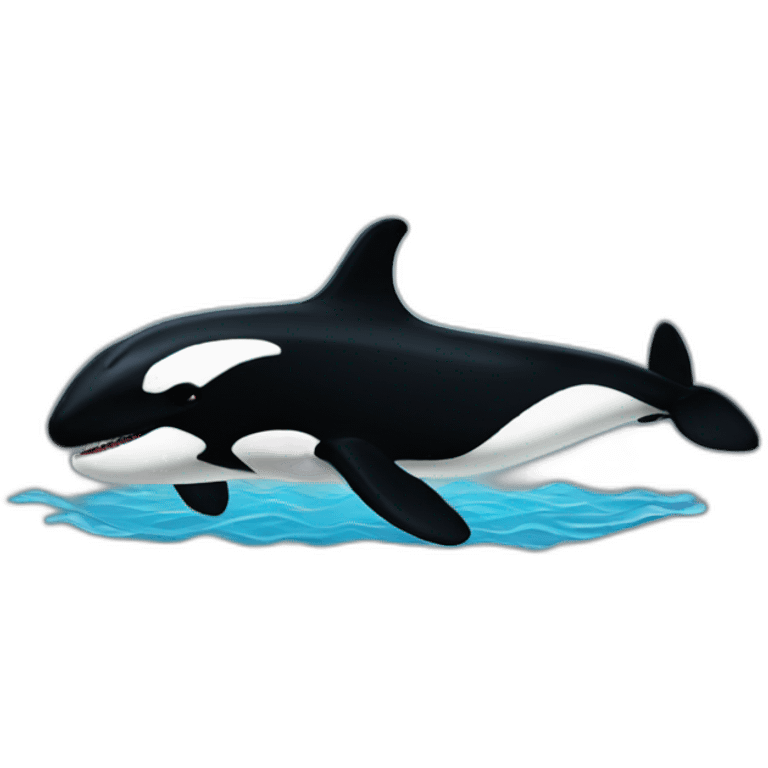 crazy orca emoji | AI Emoji Generator
