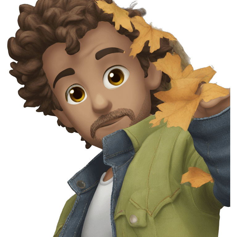 man in denim jacket. emoji | AI Emoji Generator