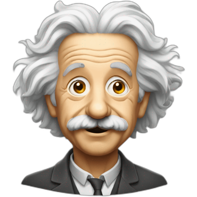 Albert Einstein emoji | AI Emoji Generator