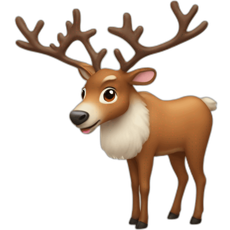 reindeer emoji | AI Emoji Generator