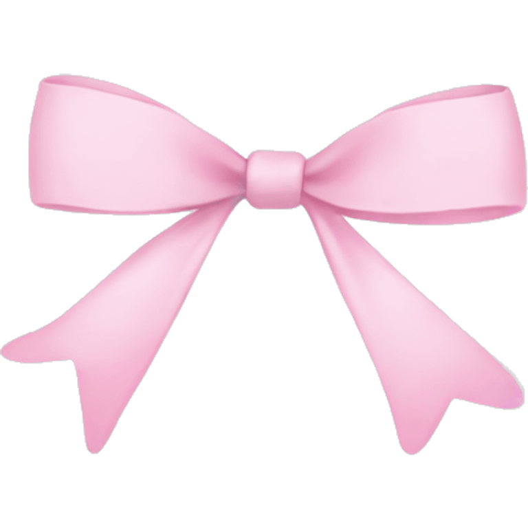 pretty pink ribbon bow still-life emoji | AI Emoji Generator