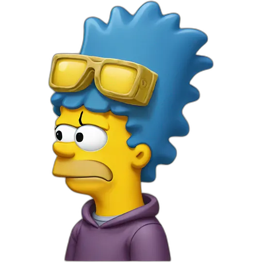 Bart simpson emoji | AI Emoji Generator