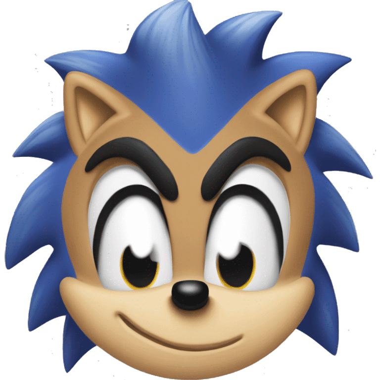 Sonic the hedgehog emoji