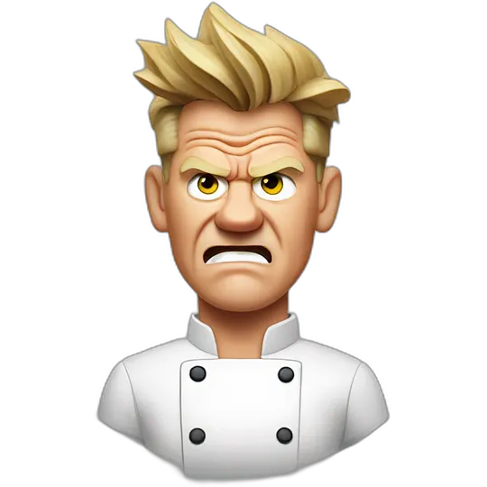 gordon ramsay mad emoji | AI Emoji Generator