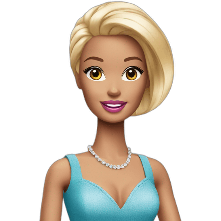 Barbie emoji | AI Emoji Generator