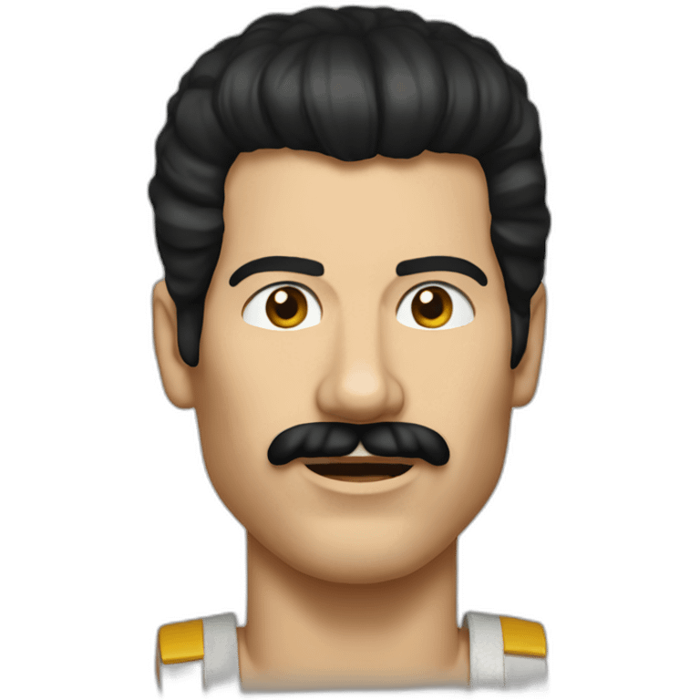 Freddie Mercury emoji | AI Emoji Generator