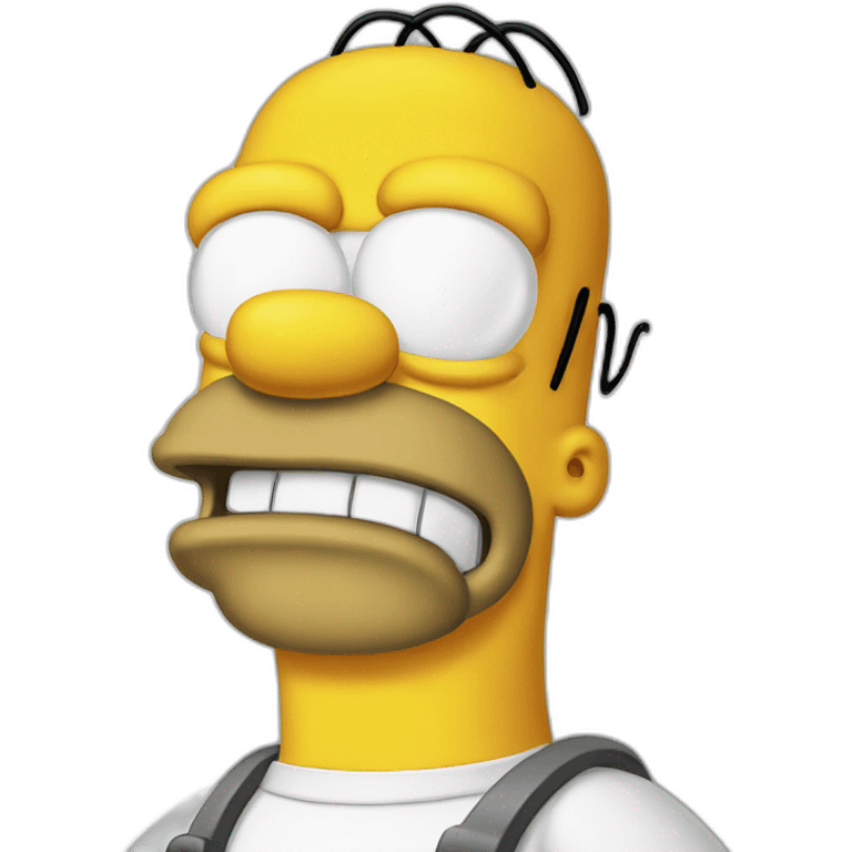 Homer Simpson emoji | AI Emoji Generator
