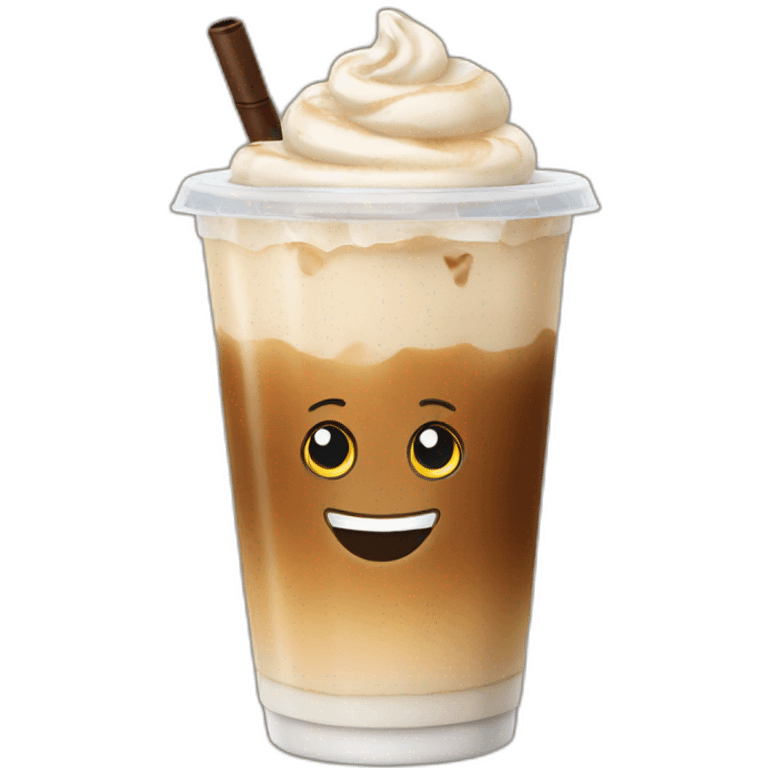 Iced latte emoji | AI Emoji Generator