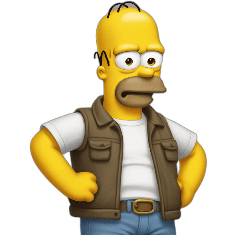 Homer simson emoji | AI Emoji Generator