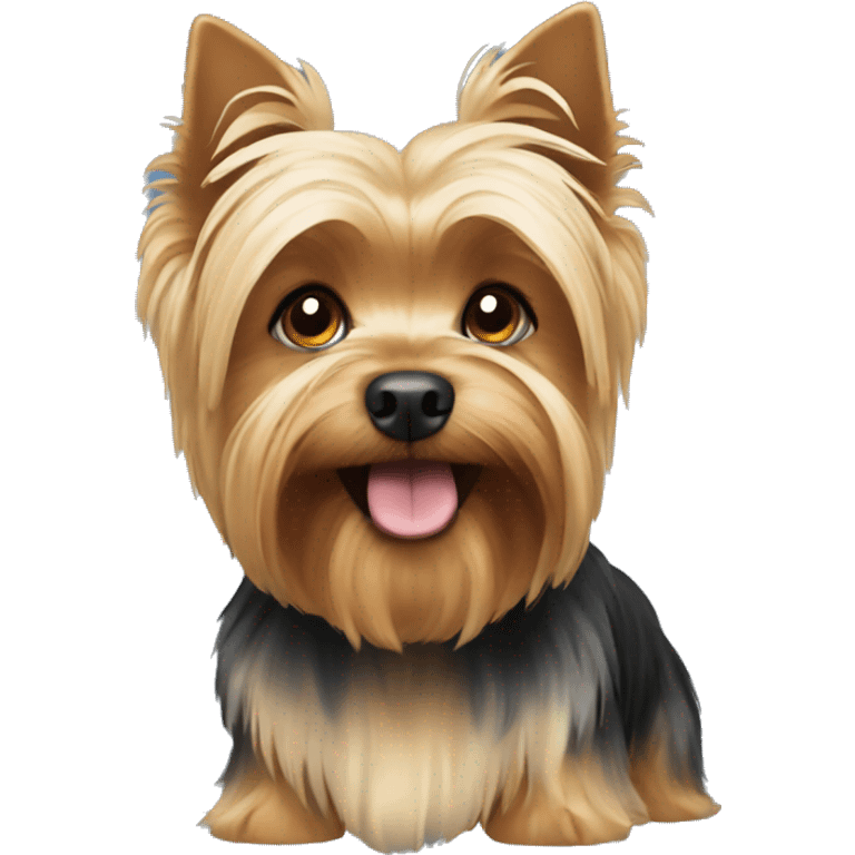 Yorkshire terrier emoji