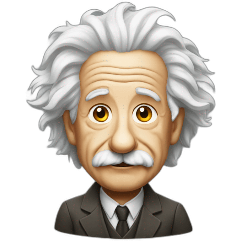 einstein emoji | AI Emoji Generator