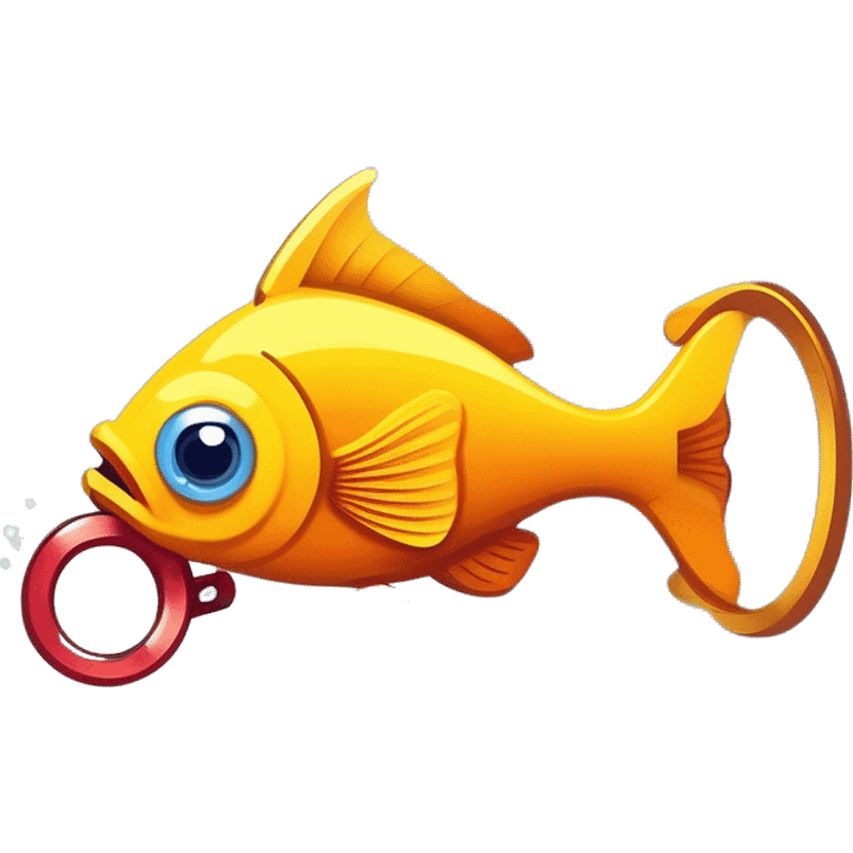 fish with handcuffs emoji | AI Emoji Generator