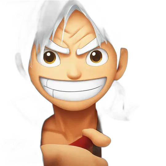 luffy's iconic grin with scar emoji | AI Emoji Generator