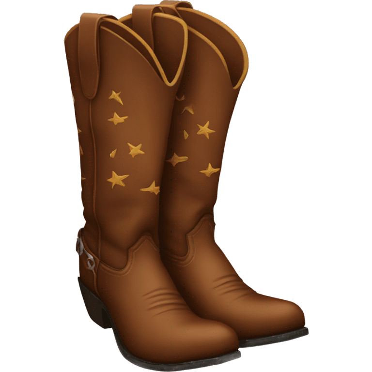 Cowboy boots emoji | AI Emoji Generator