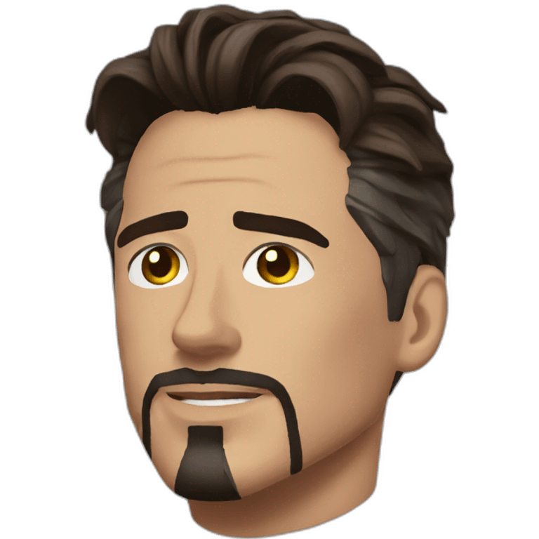 Tony Stark emoji | AI Emoji Generator
