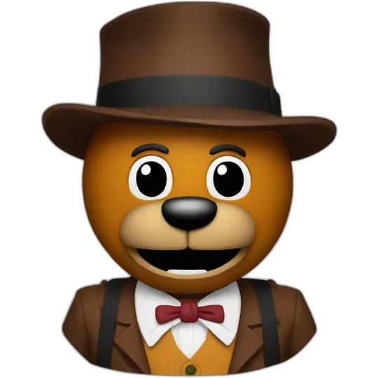 Freddy Fazbear emoji | AI Emoji Generator