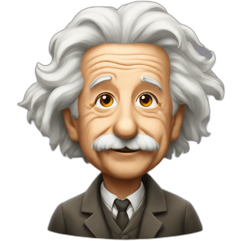 Albert Einstein emoji | AI Emoji Generator