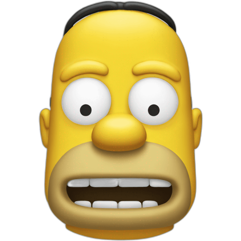Homer Simpson emoji | AI Emoji Generator