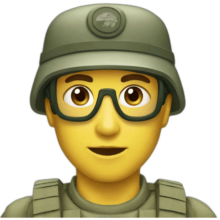 Military emoji | AI Emoji Generator