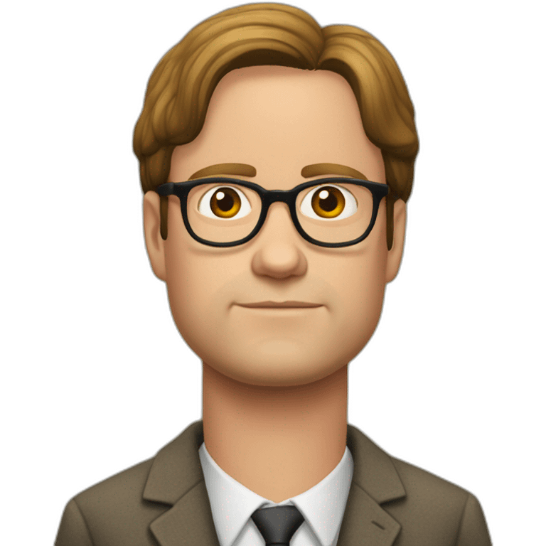 dwight schrute emoji | AI Emoji Generator