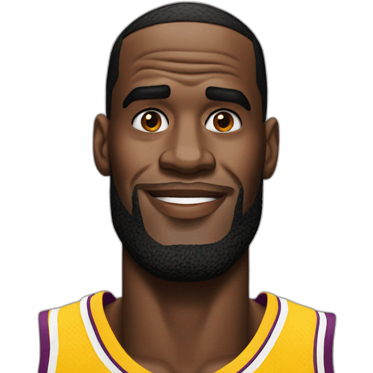 LeBron James emoji | AI Emoji Generator