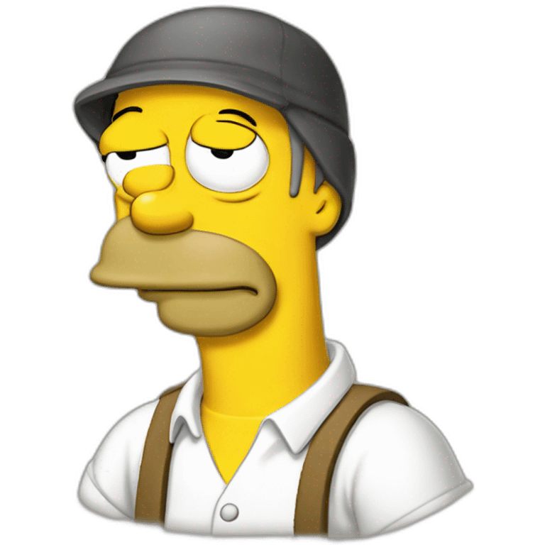 Homer Simpson emoji | AI Emoji Generator