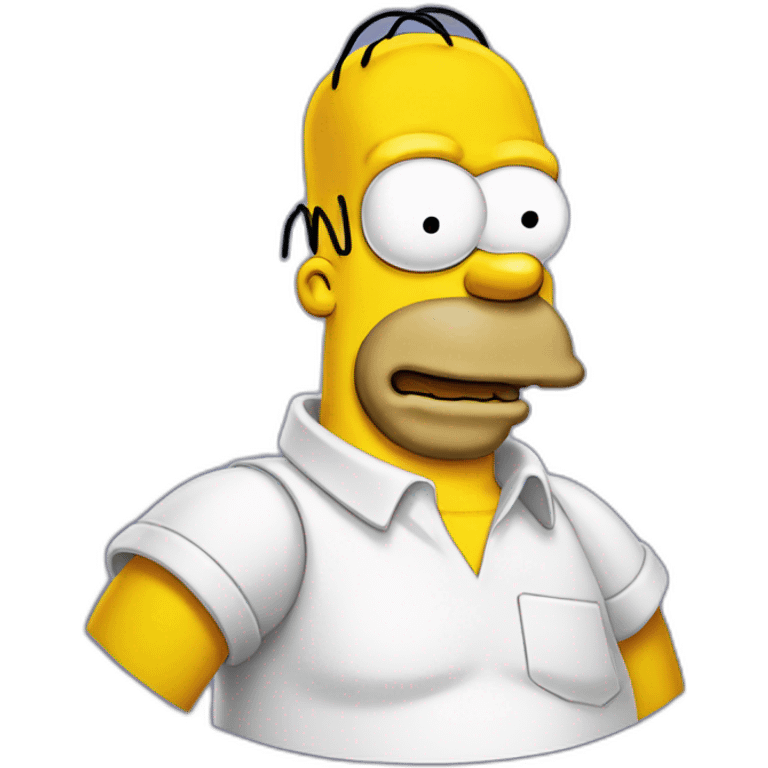 Homer simpson emoji | AI Emoji Generator