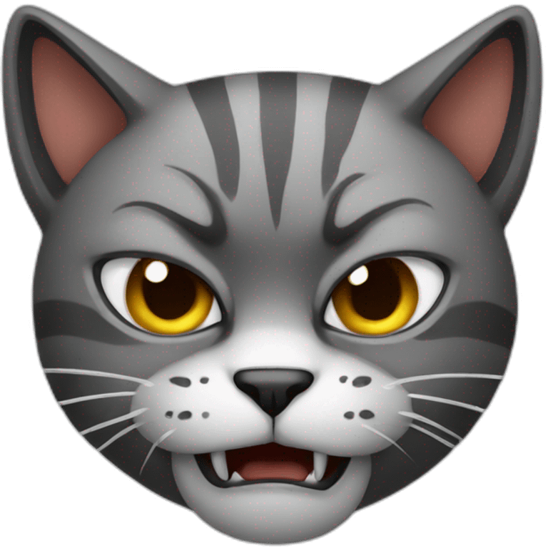 angry cat emoji | AI Emoji Generator