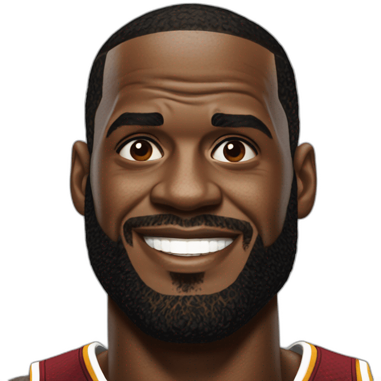 Lebron James emoji | AI Emoji Generator