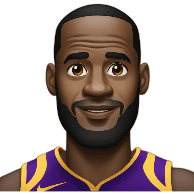 Lebron James emoji | AI Emoji Generator