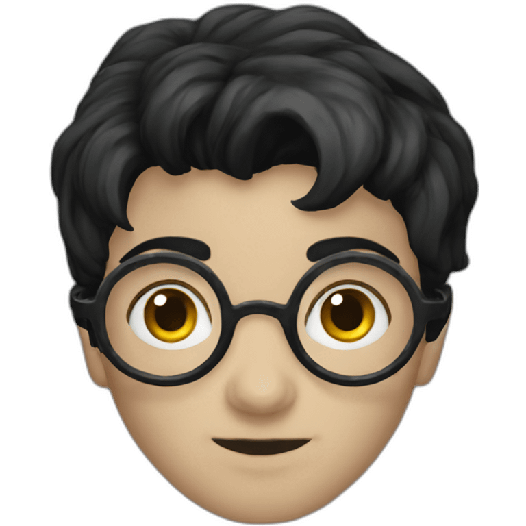 Harry Potter goth emoji | AI Emoji Generator