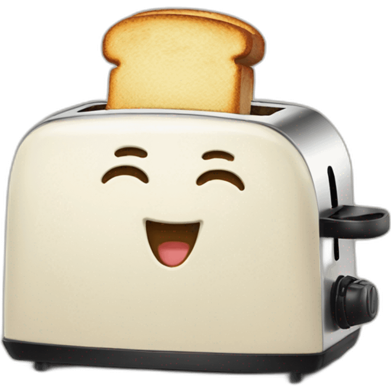 happy toaster emoji | AI Emoji Generator