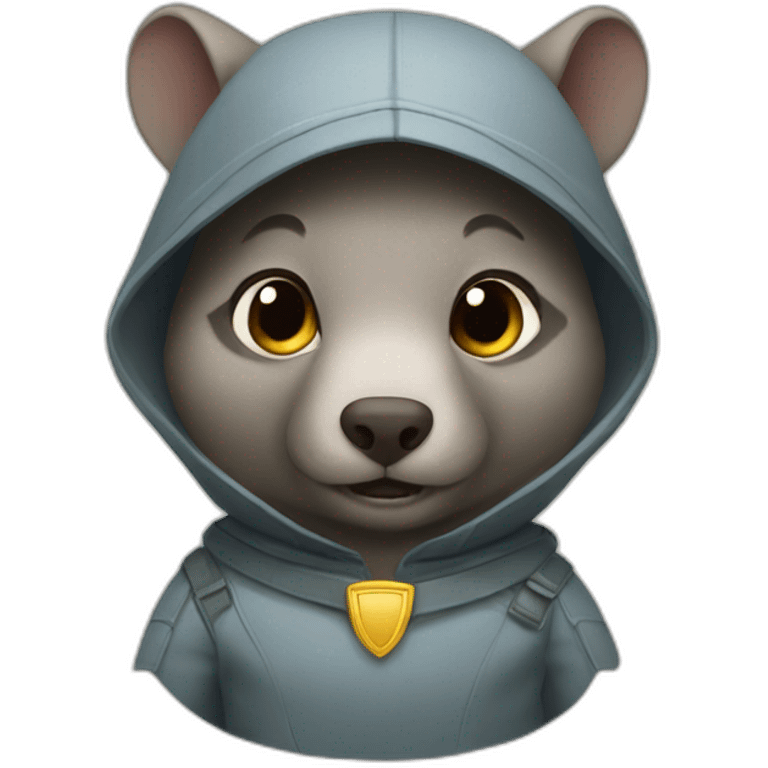 wombat hero emoji | AI Emoji Generator