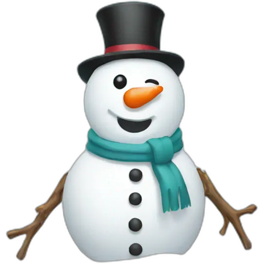 snowman emoji | AI Emoji Generator