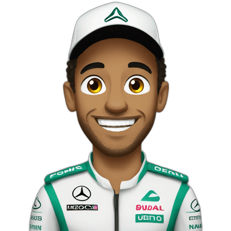 Lewis Hamilton emoji | AI Emoji Generator