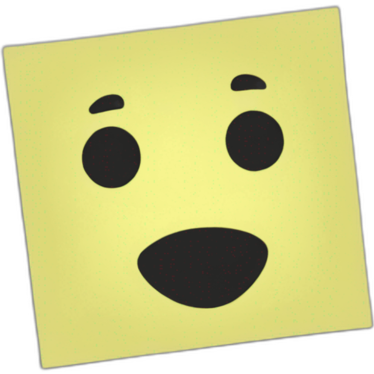 blank-stickynote emoji
