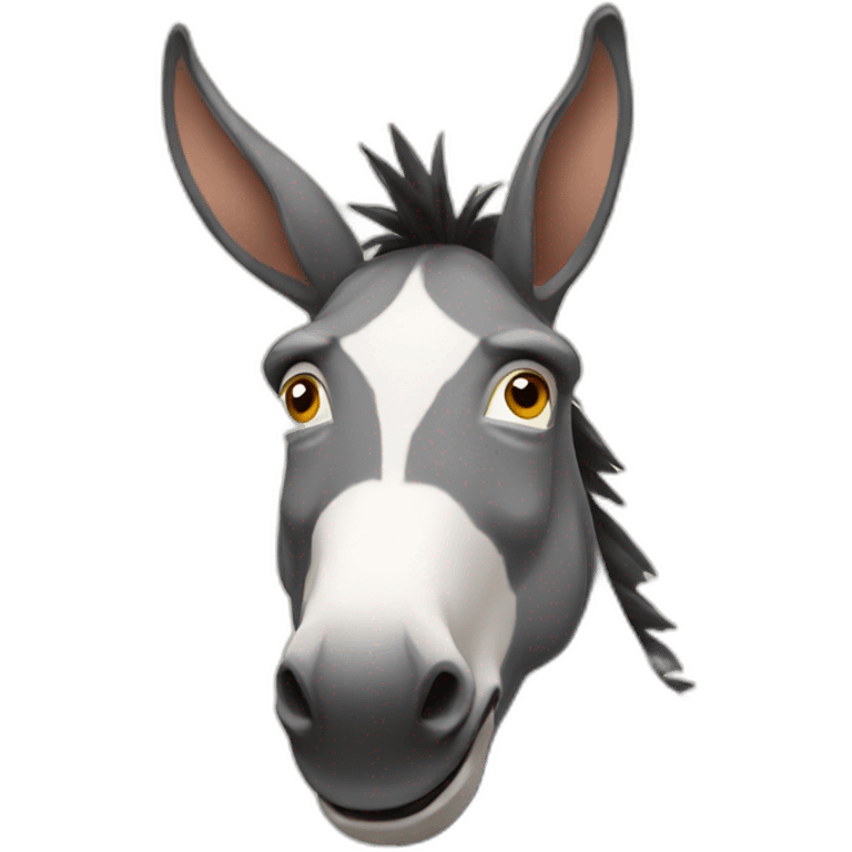 Donkey emoji | AI Emoji Generator