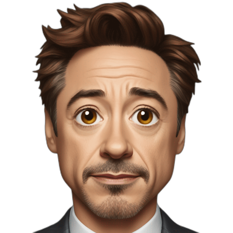 Robert Downey jr emoji | AI Emoji Generator