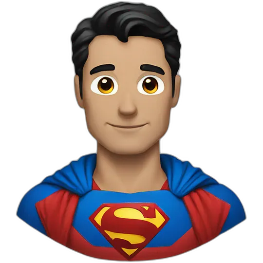 superman emoji | AI Emoji Generator
